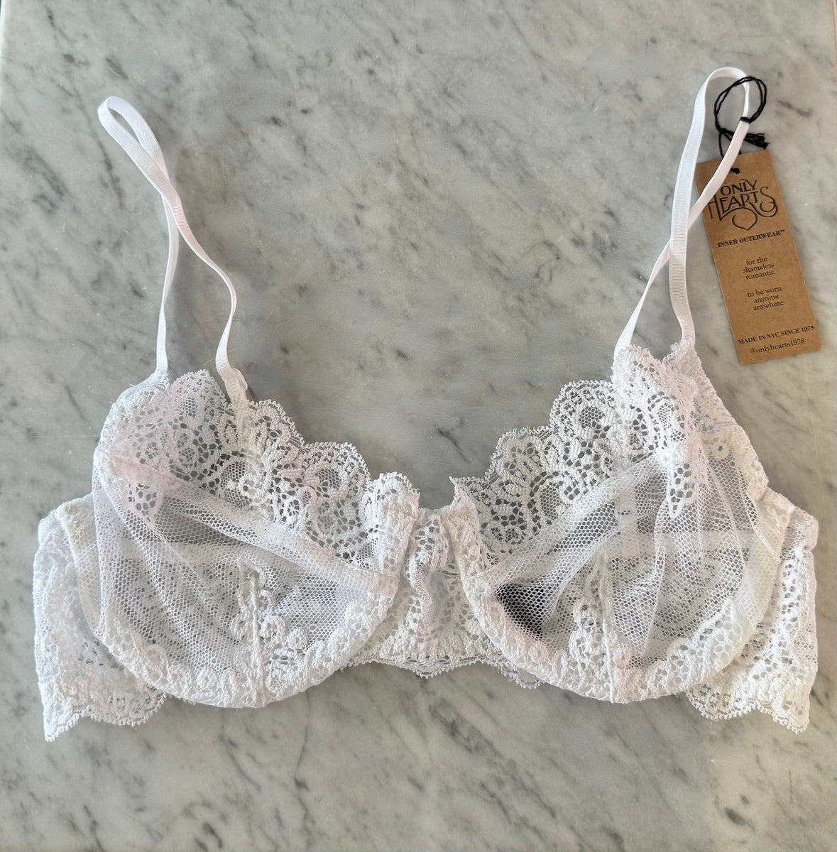So Fine Lace Underwire Bra – Pink By Nature